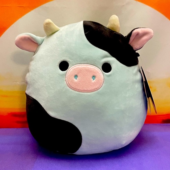 Squishmallows | Toys | Cillian The Blue Cow | Poshmark